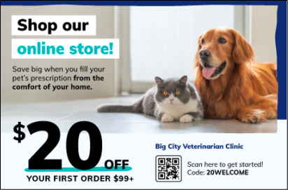 Top 5 reasons to use QR codes in veterinarian storefront marketing